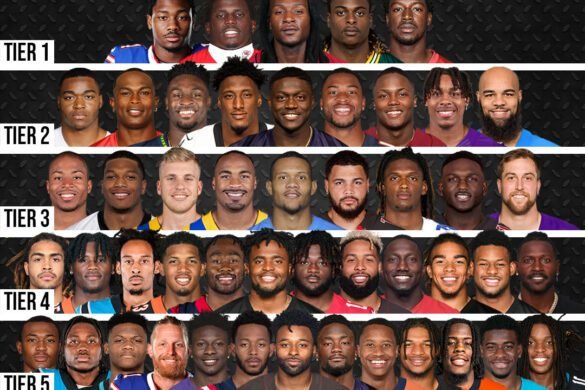 Best Wide Receivers in the NFL Tier List 2022 - Going into Week 2 - SOG ...